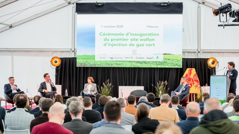 Cinergie inaugure le premier site wallon d'injection de gaz vert dans ...